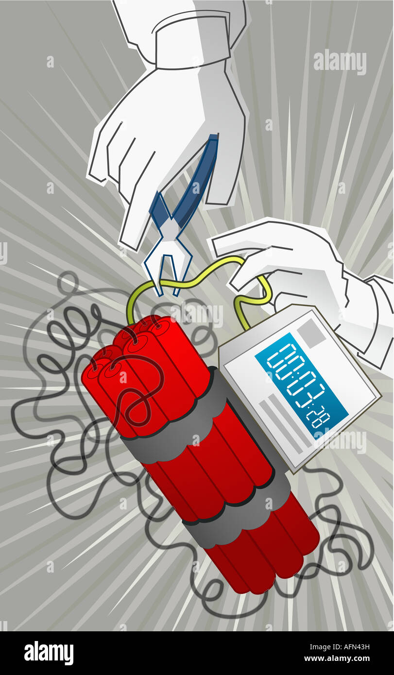 Time bomb illustration hi-res stock photography and images - Alamy