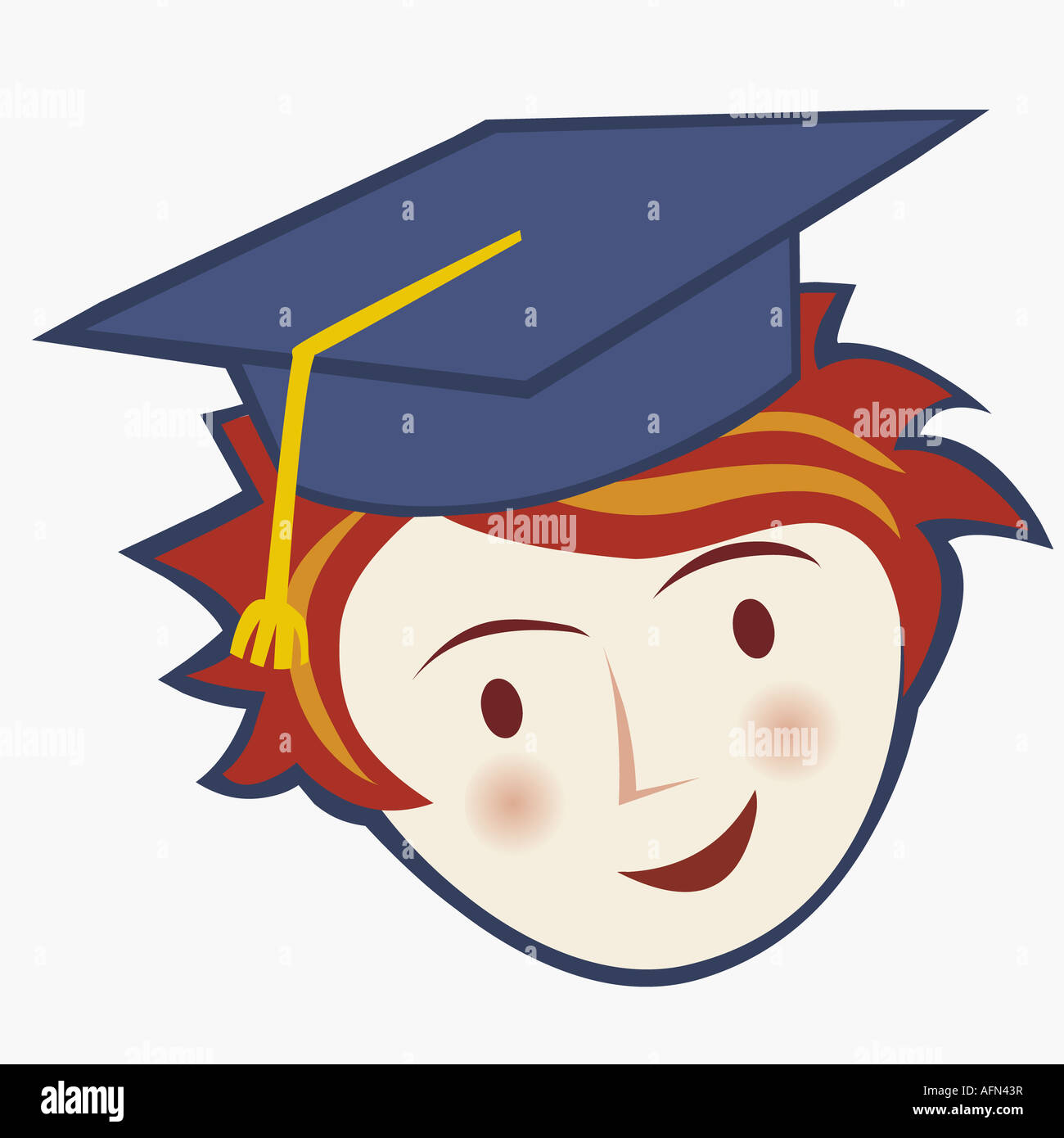 Wearing mortar board hi-res stock photography and images - Alamy