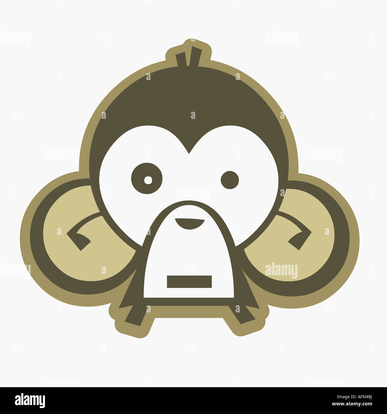 Monkeys shape hi-res stock photography and images - Alamy