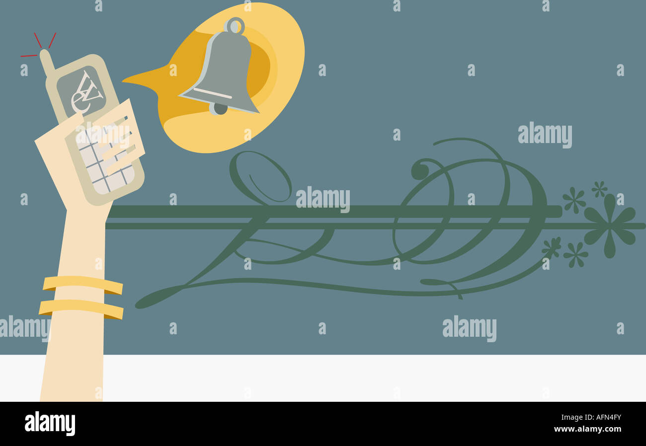 Human hand holding a mobile phone Stock Photo - Alamy