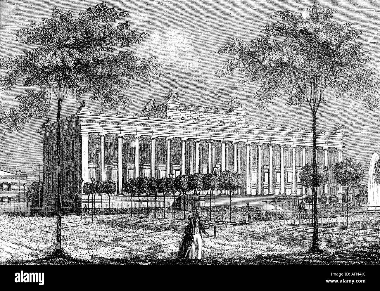 The altes museum berlin Black and White Stock Photos & Images - Alamy
