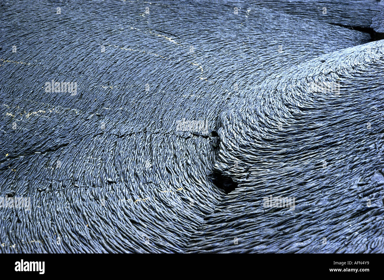 geology, solidified lava, detail, Bartolome Island, Galapagos Islands ...