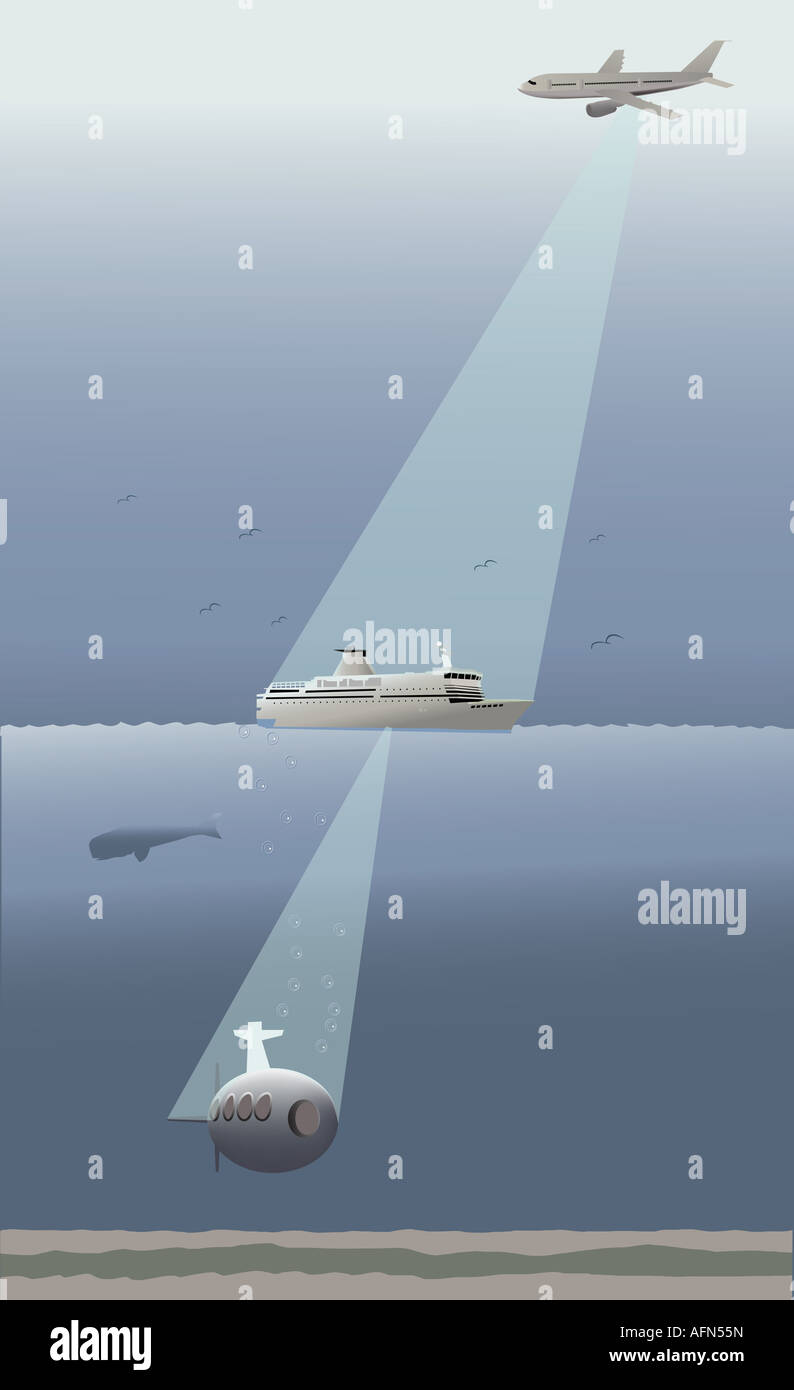 Search light from an airplane on a cruise ship Stock Photo - Alamy