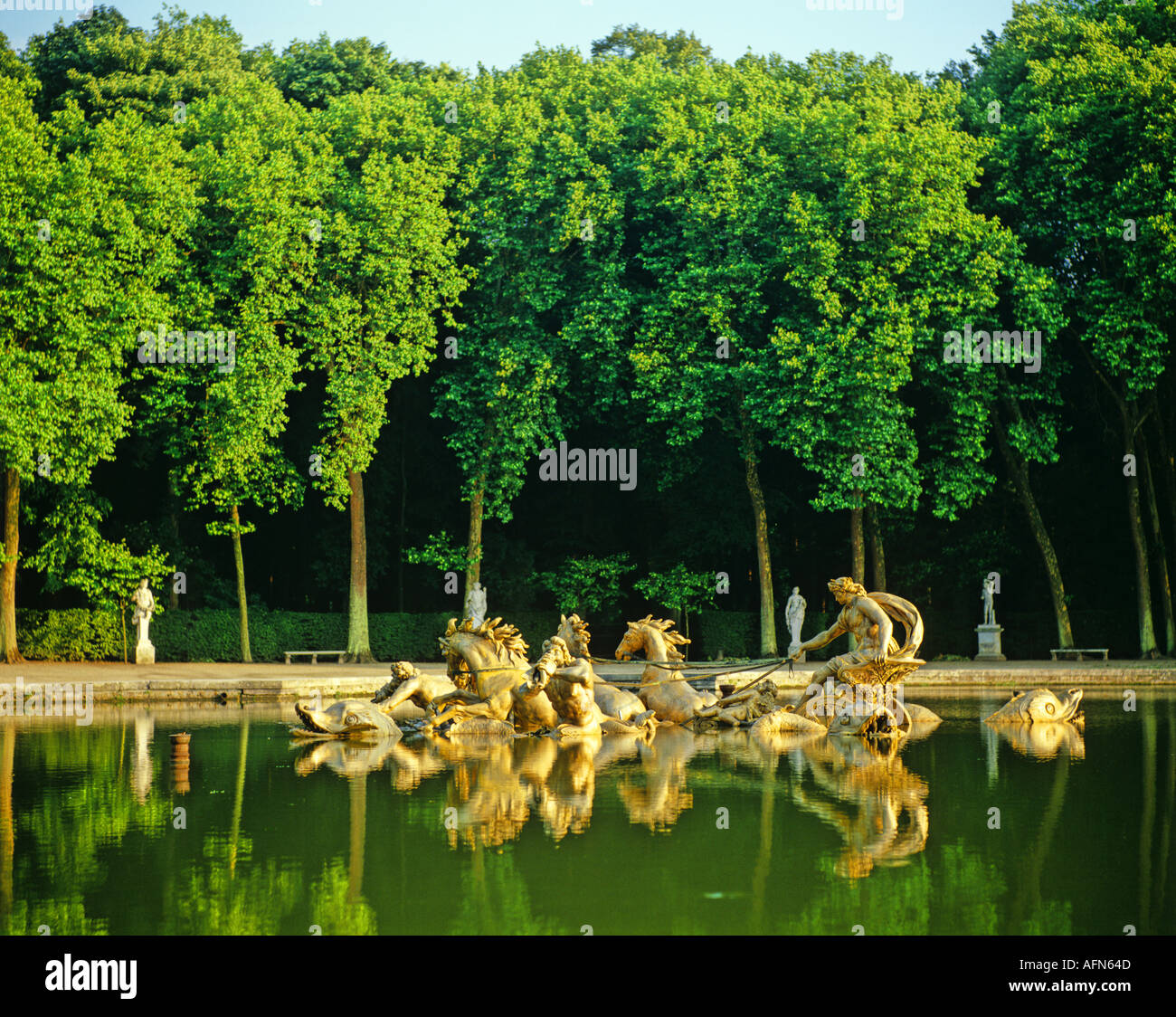 Apollo Fountain the Gardens of Versailles France Stock Photo - Alamy