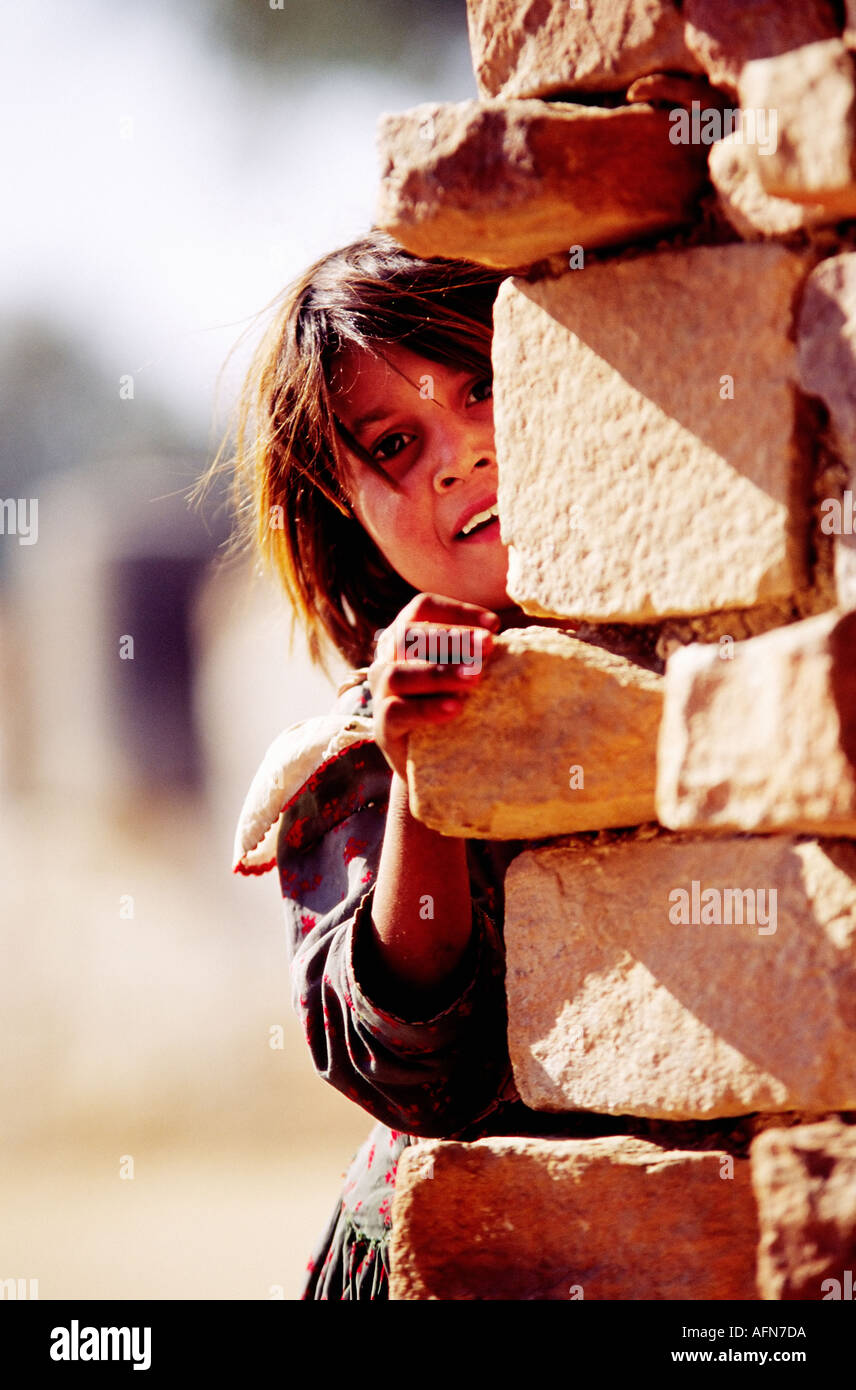 Girl Hiding In Corner