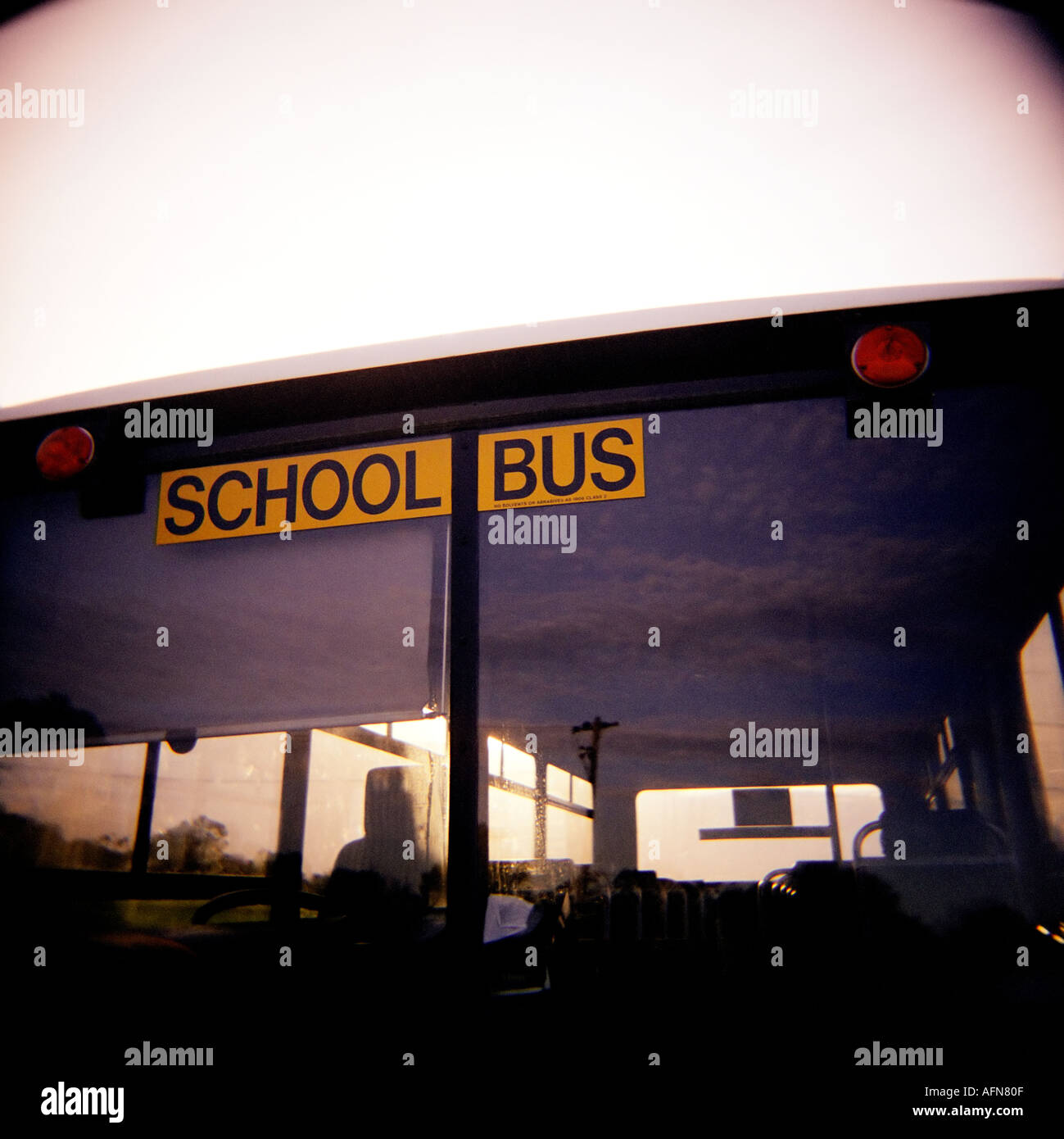 Kids school bus window hi-res stock photography and images - Alamy
