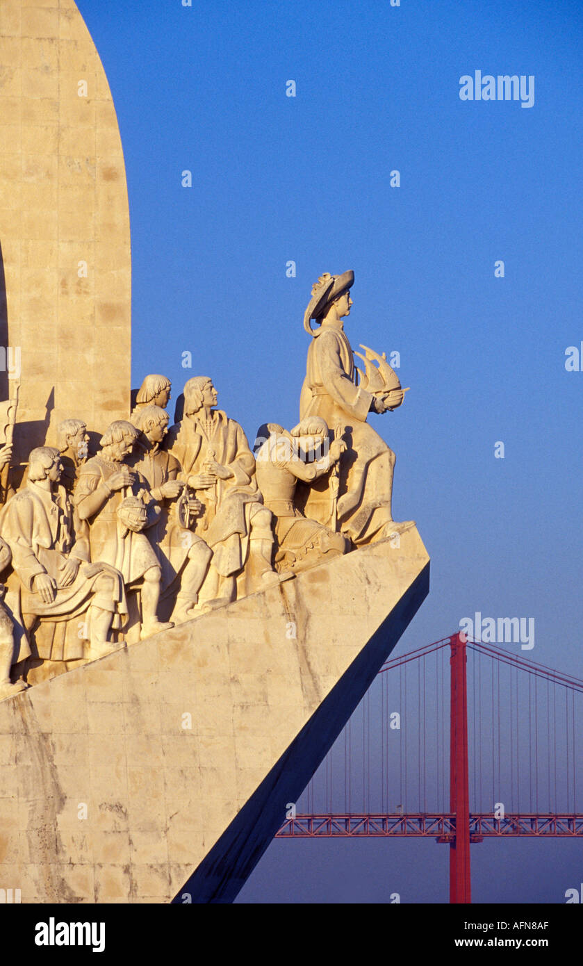 Portugal Lisbon Monument of the Discoveries Padrao dos Descobrimentos ...
