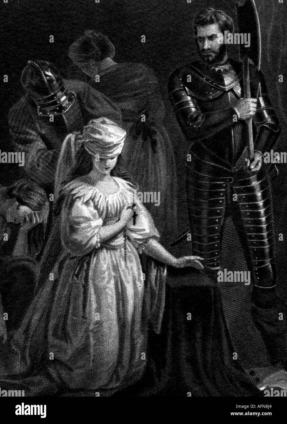 Mary queen of scots execution hi-res stock photography and images - Alamy