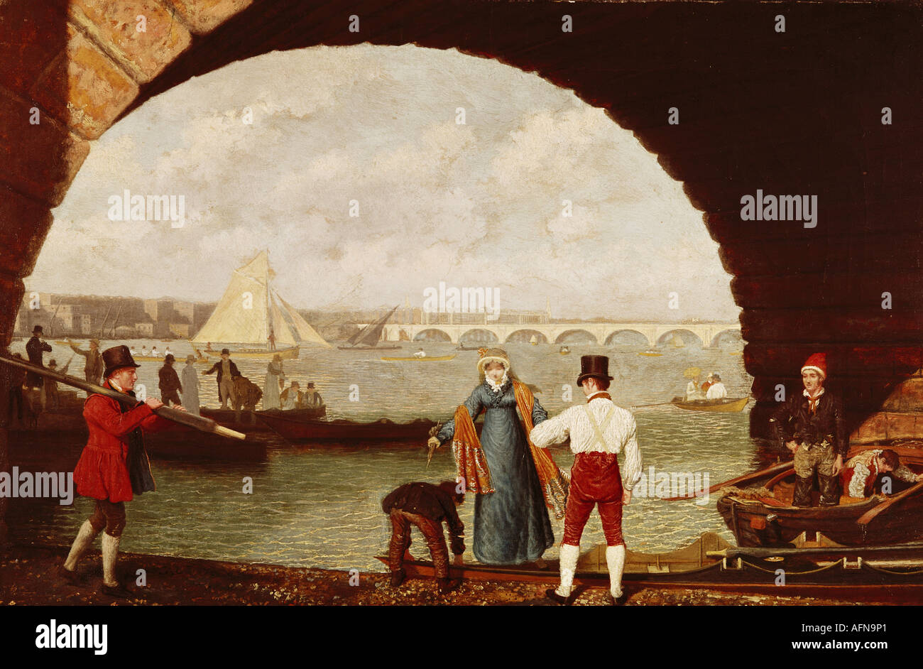 Westminster bridge 1818 hi-res stock photography and images - Alamy