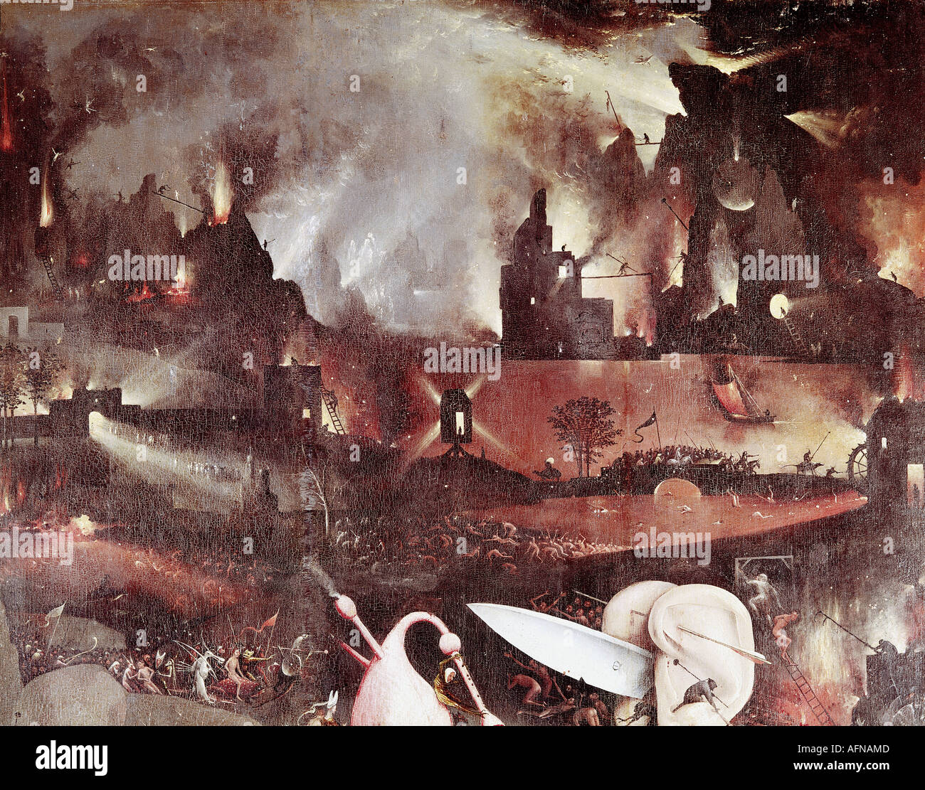 Hieronymus bosch hell painting hi-res stock photography and images - Alamy