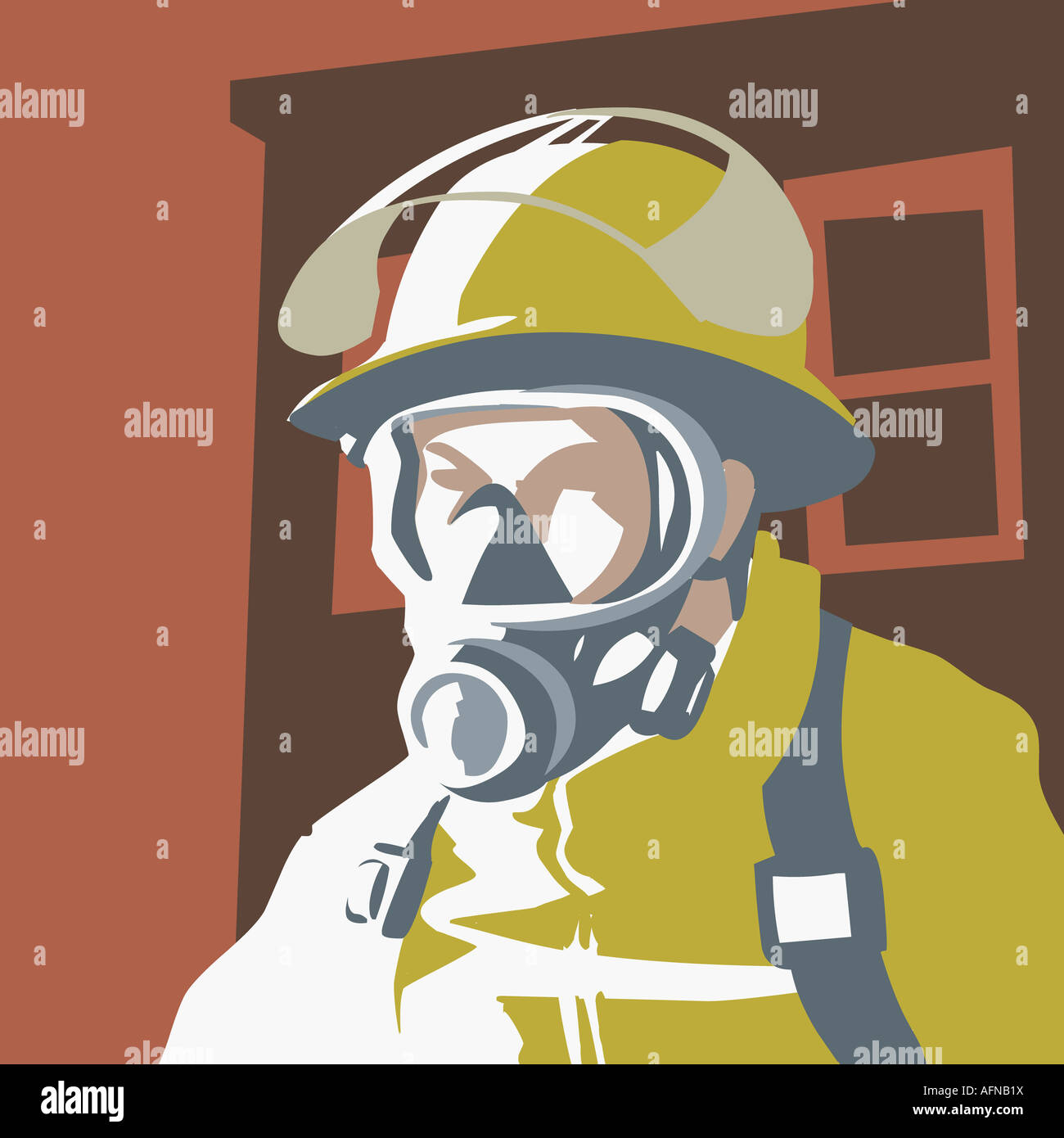 Wearing a firefighter uniform hi-res stock photography and images - Alamy