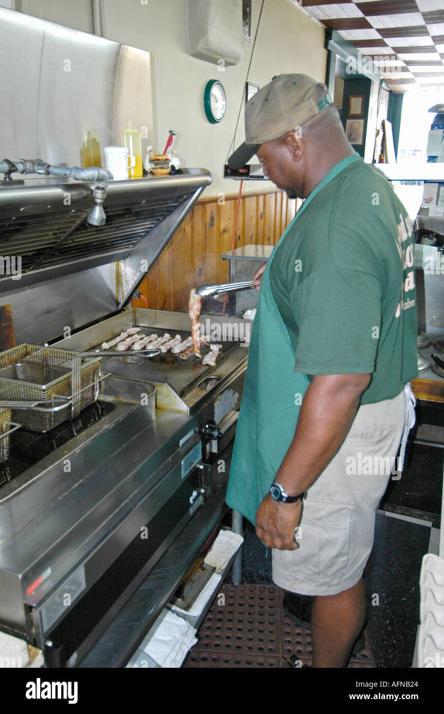 Small family restaurant is owned and run by an African American family ...