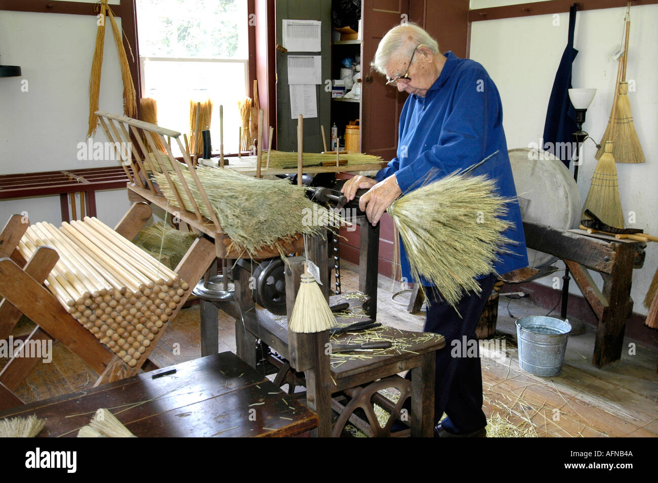 Shaker Brooms High Resolution Stock Photography and Images - Alamy