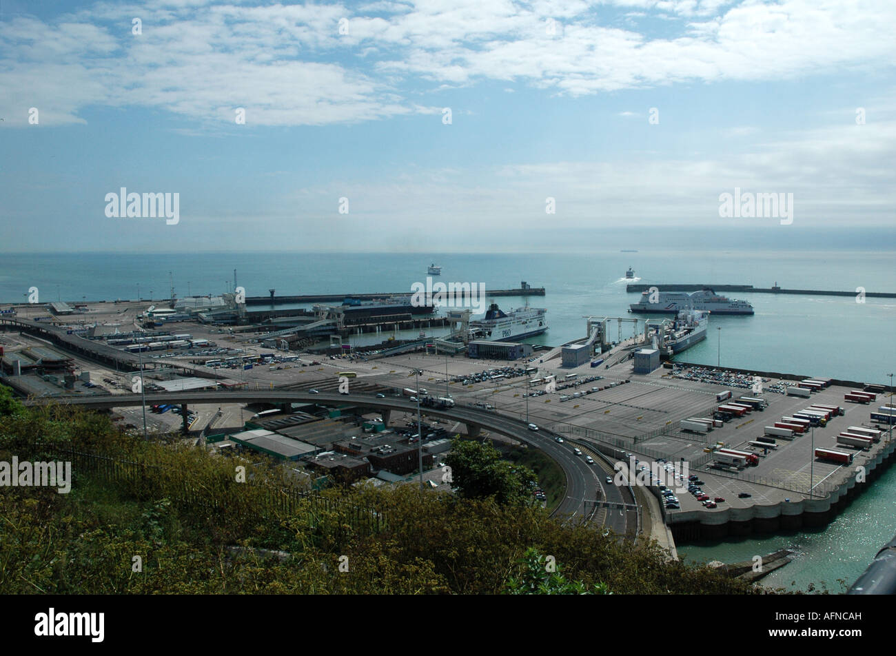 Dover ferry terminal Stock Photo - Alamy