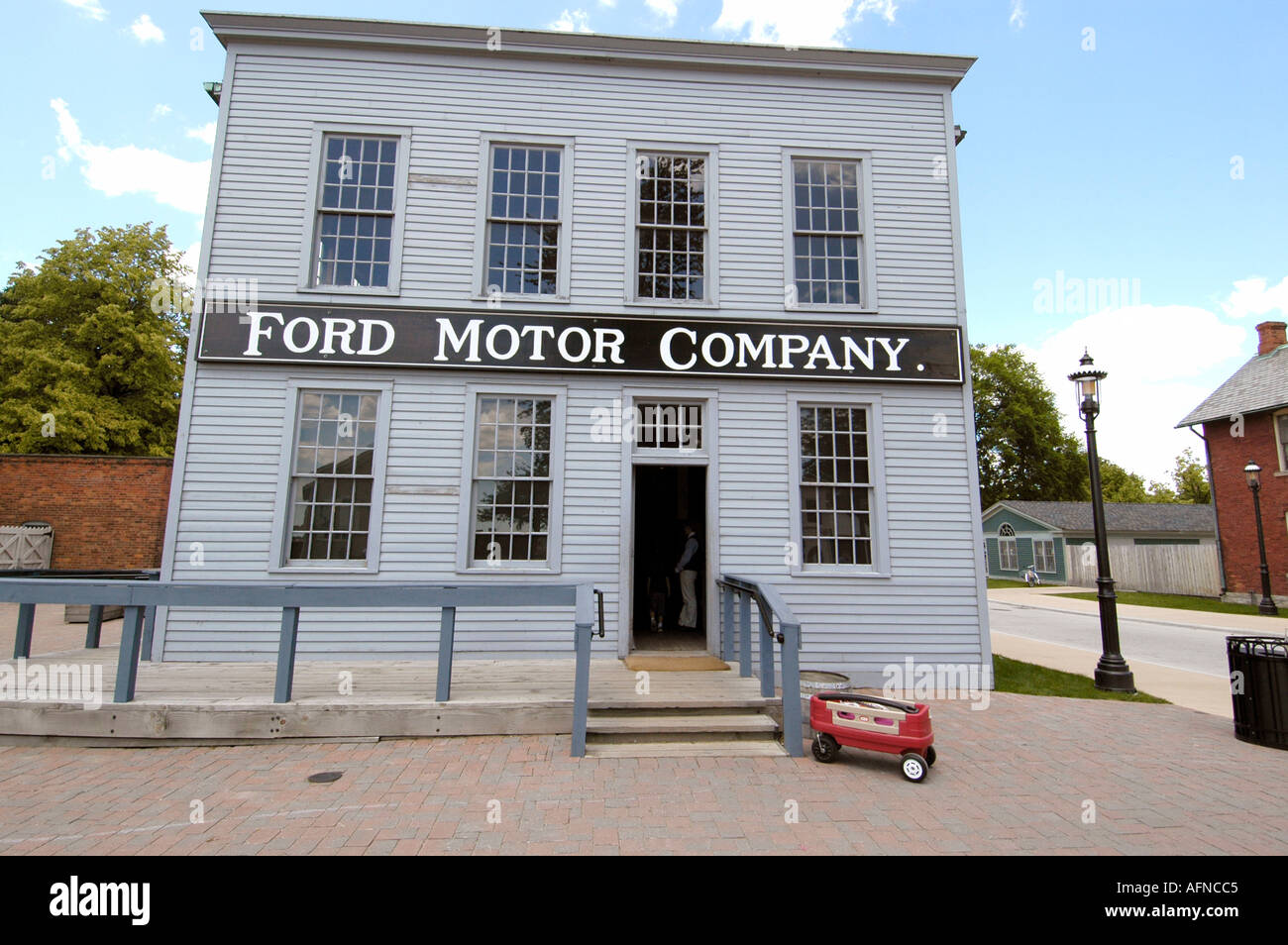 First Ford automobile assembly plant at Historic Greenfield Village and ...