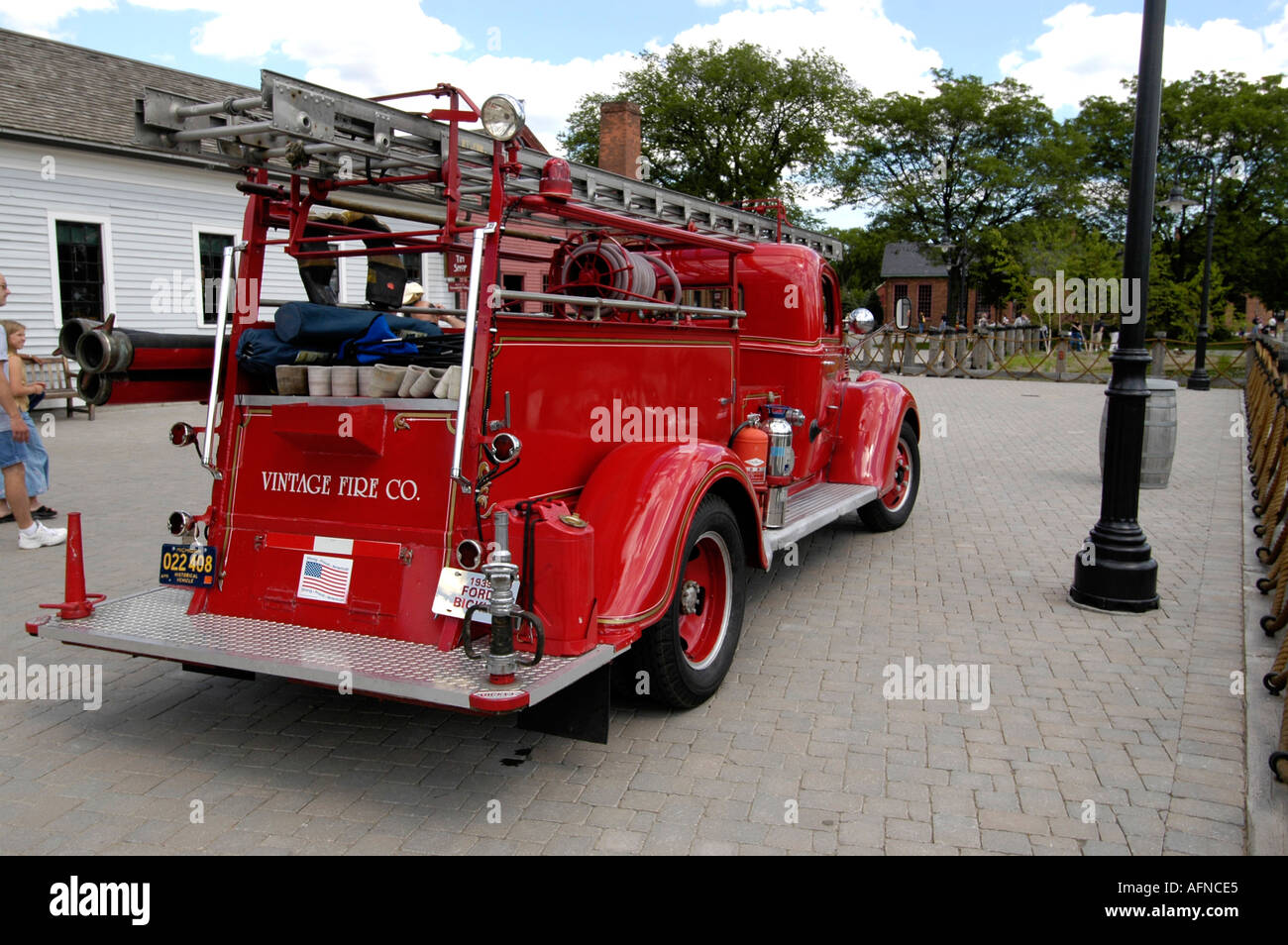 1939 Ford model fire truck at Historic Greenfield Village and Henry ...