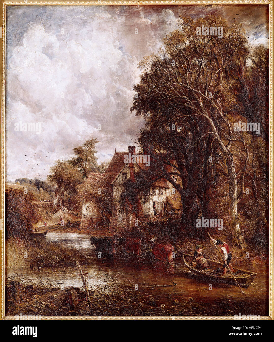 "fine arts, Constable, John (1776 - 1837), painting, "The Valley Farm ...