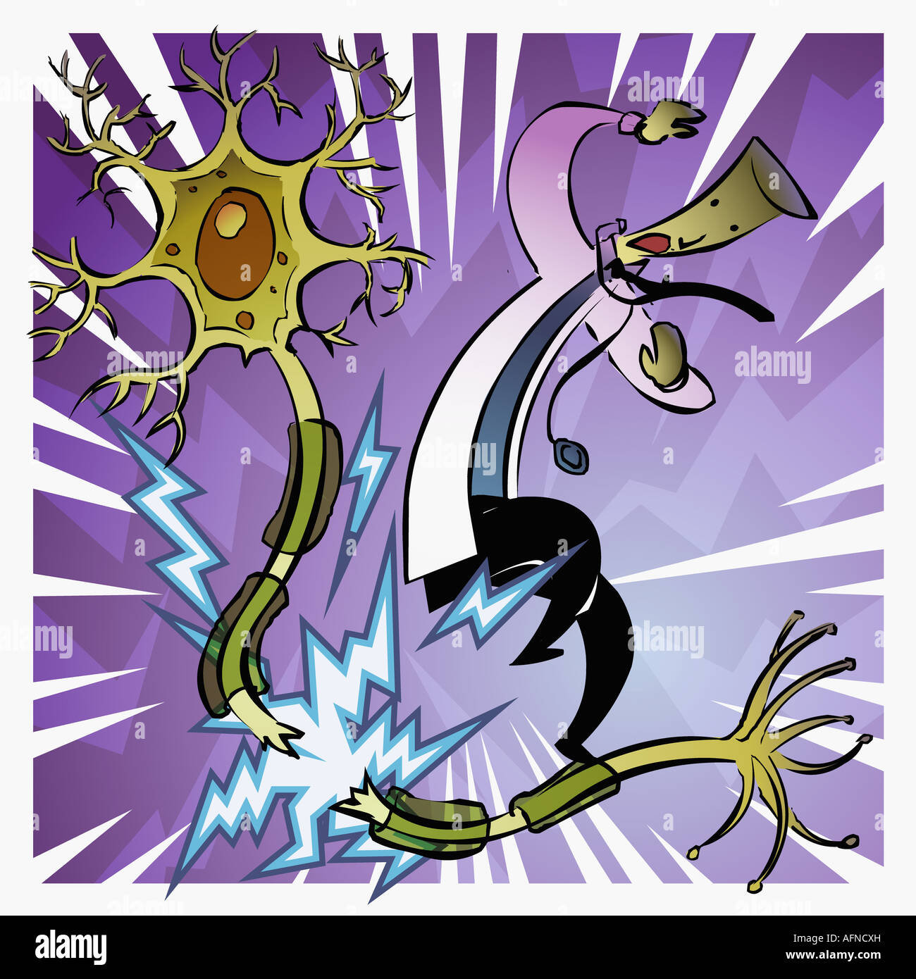 Full body view male nervous hi-res stock photography and images - Alamy