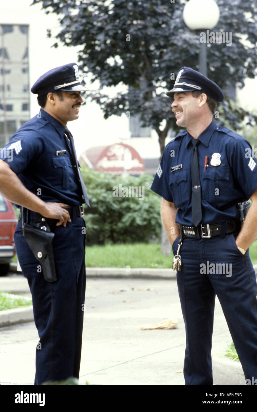 Two policemen hi-res stock photography and images - Alamy