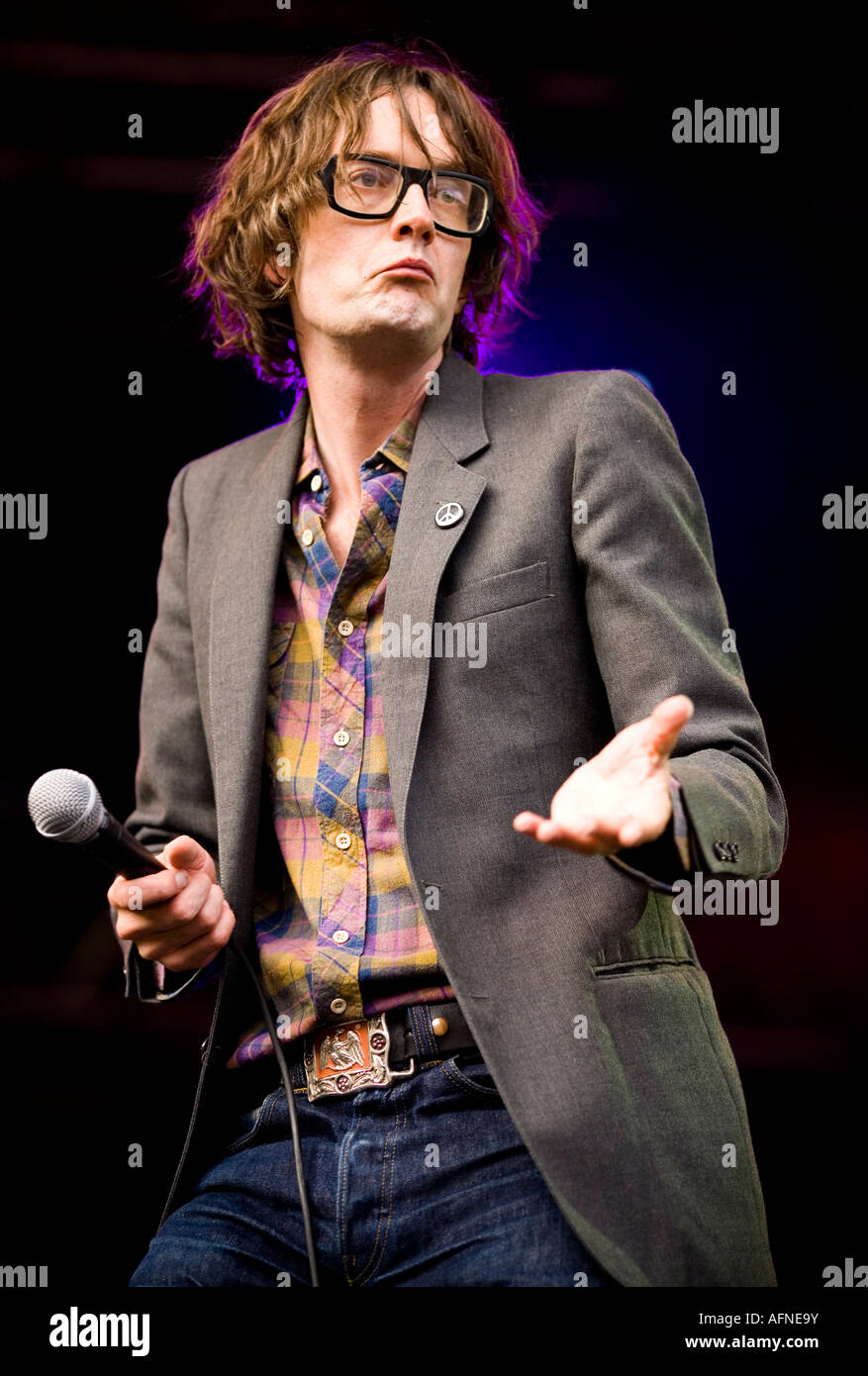 Jarvis performing at Connect Music Festival in Scotland Stock Photo - Alamy