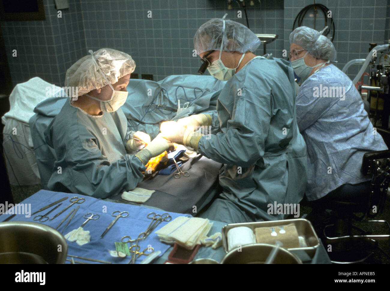 Orthopedic operating room scene Stock Photo - Alamy