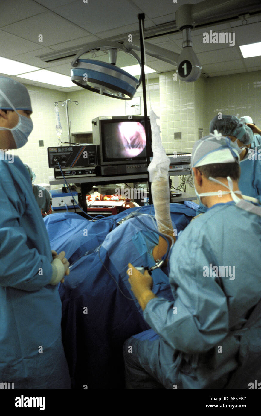 Orthopedic operating room scene Stock Photo - Alamy