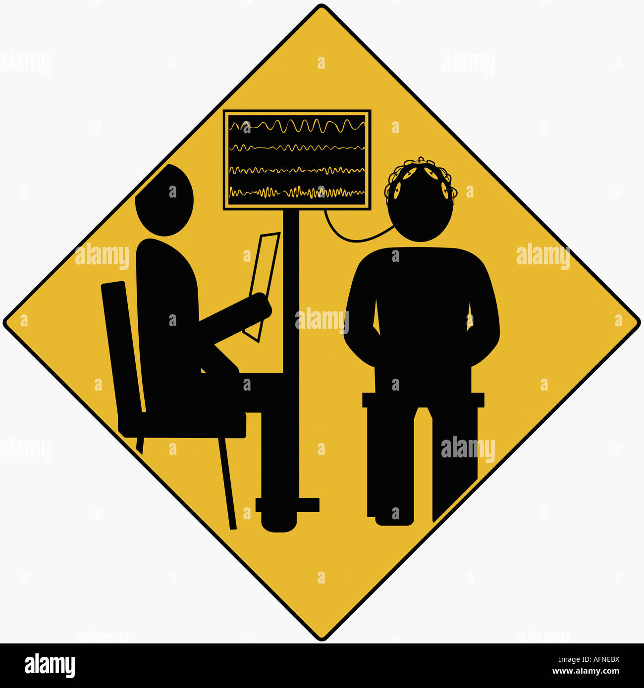 Doctor taking a patient's IQ test Stock Photo - Alamy