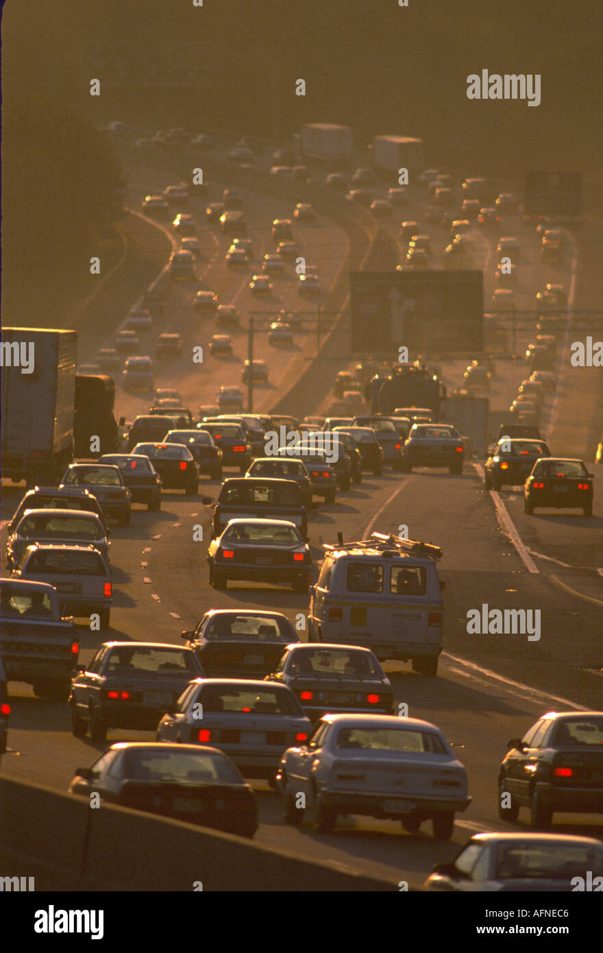 Atlanta traffic jam hi-res stock photography and images - Alamy