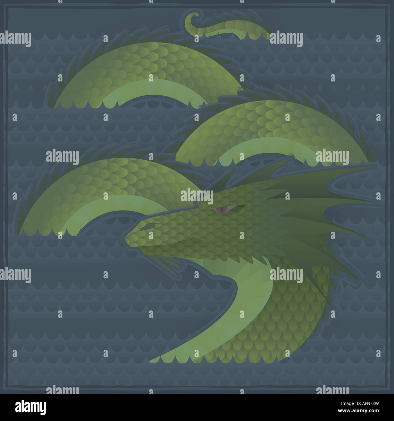 Dragon curve hi-res stock photography and images - Alamy