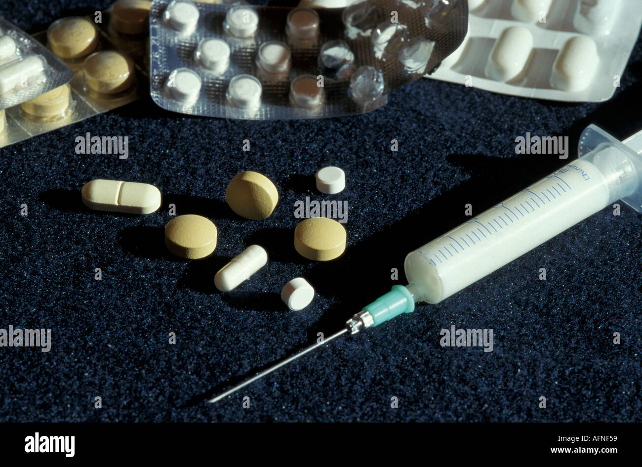 symbolic image drugs Stock Photo - Alamy