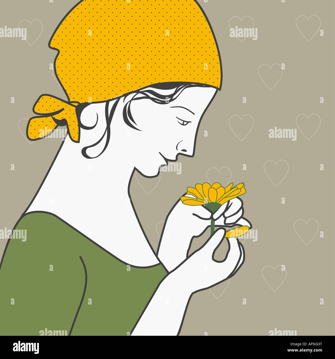 Woman Plucking Flower Petals High Resolution Stock Photography and ...