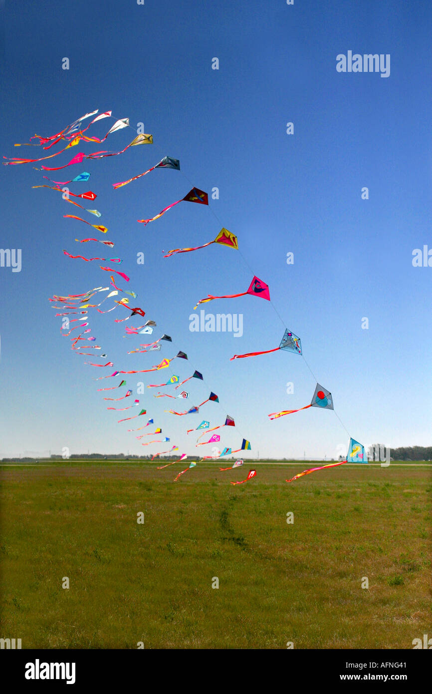 KITES riding the breeze Stock Photo - Alamy