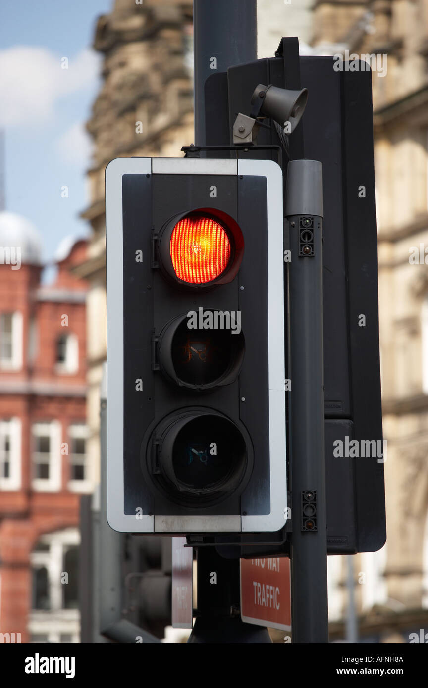 Illuminated stop sign hi-res stock photography and images - Alamy