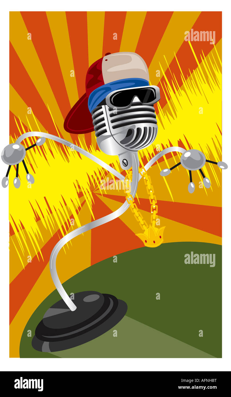 Microphone hat nobody hi-res stock photography and images - Alamy