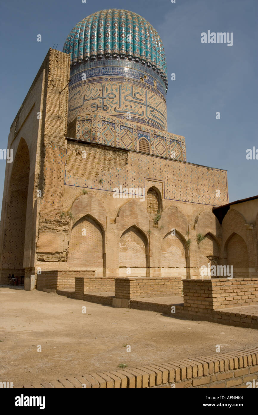 Uzbekistan, Samarkand, Bibi Khanum Mosque Stock Photo - Alamy