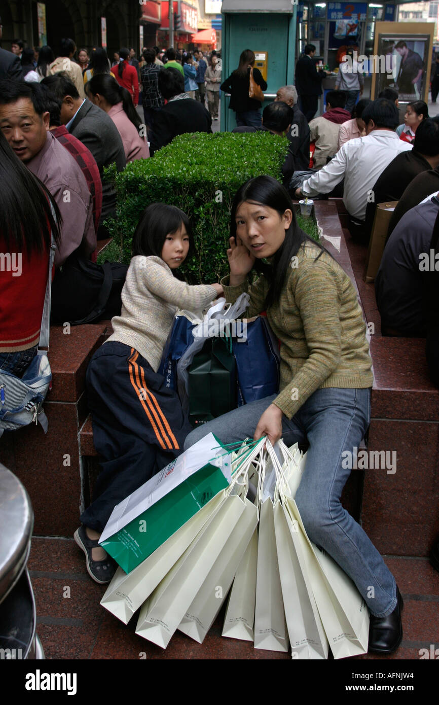 Eight shopping bags Stock Photo - Alamy