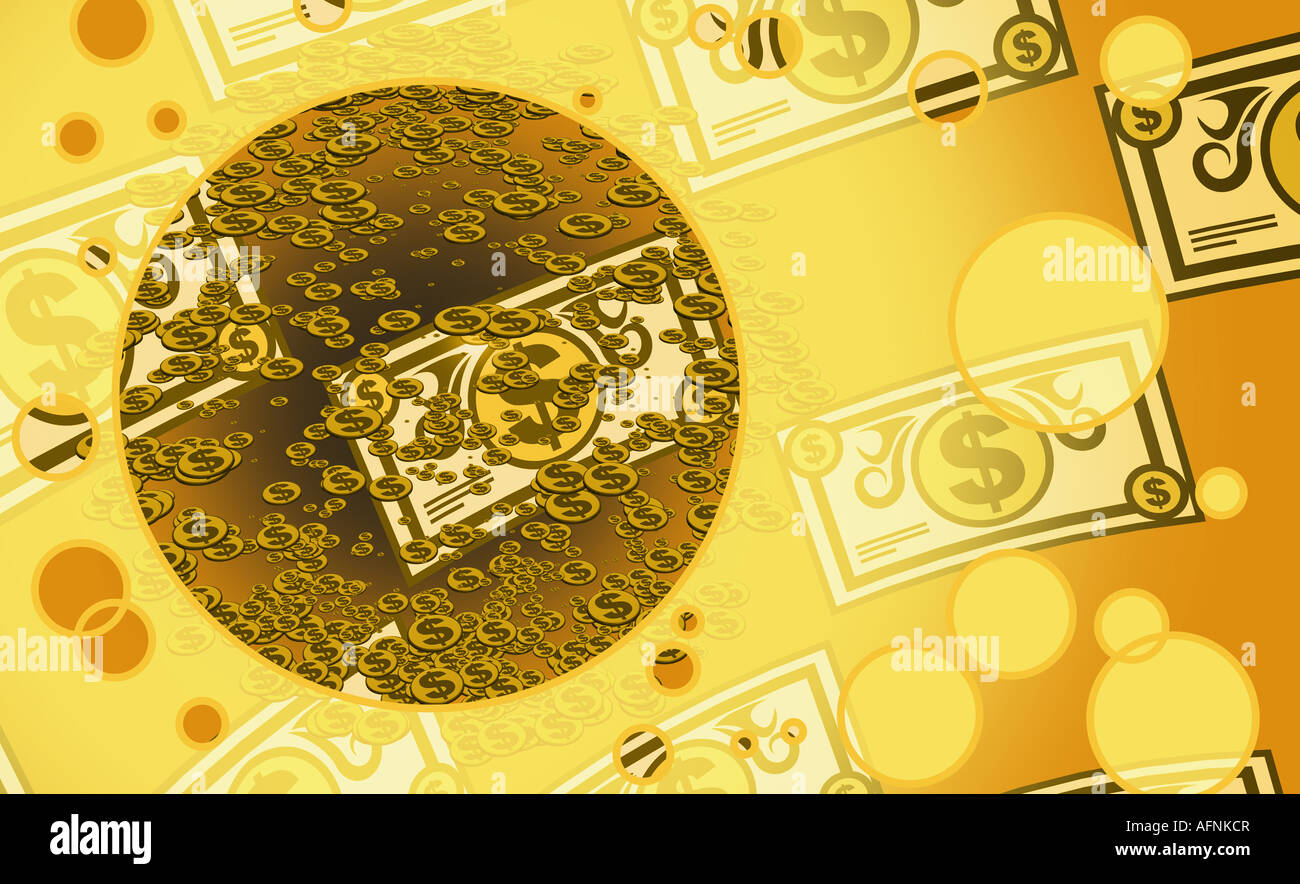 Close-up of a stack of paper currency Stock Photo - Alamy