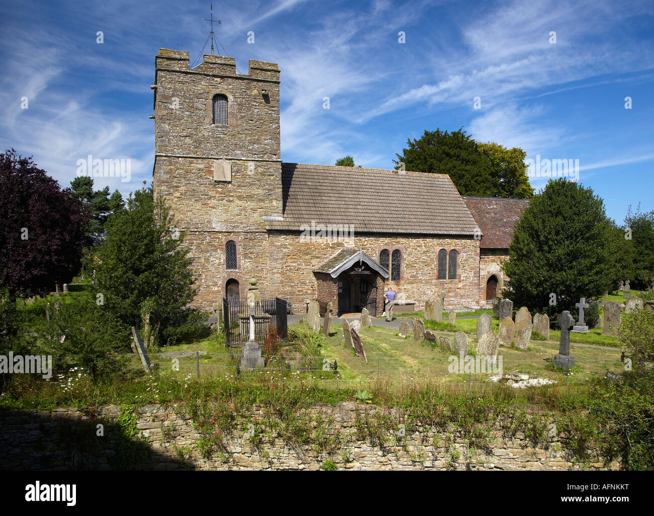 The Church at Stokesay Castle, Shropshire, England, UK Stock Photo - Alamy