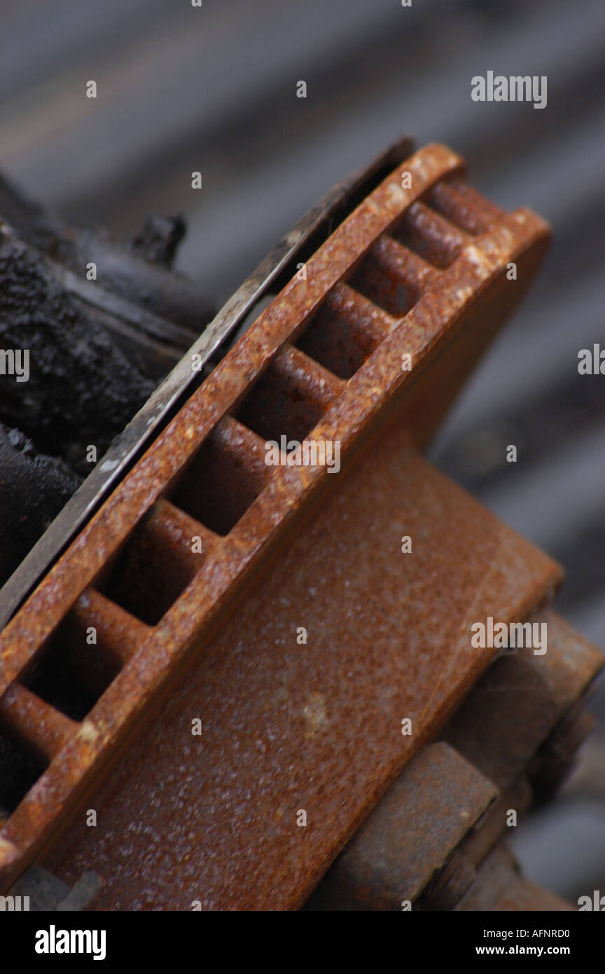 Rusty Car Parts Stock Photo - Alamy