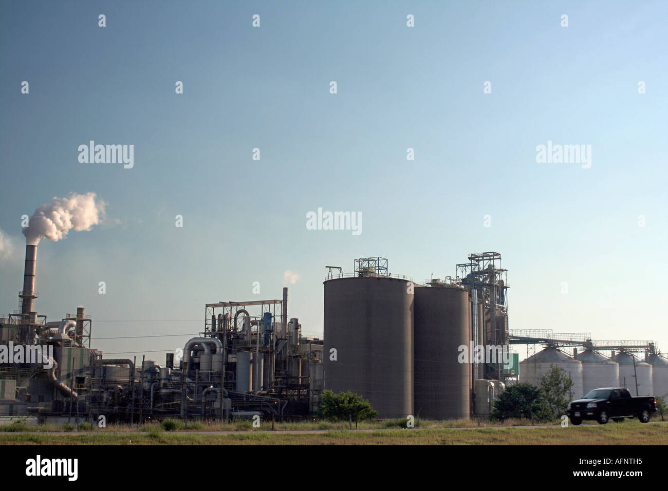 ADM Ethanol production facility, Cedar Rapids Iowa Stock Photo - Alamy