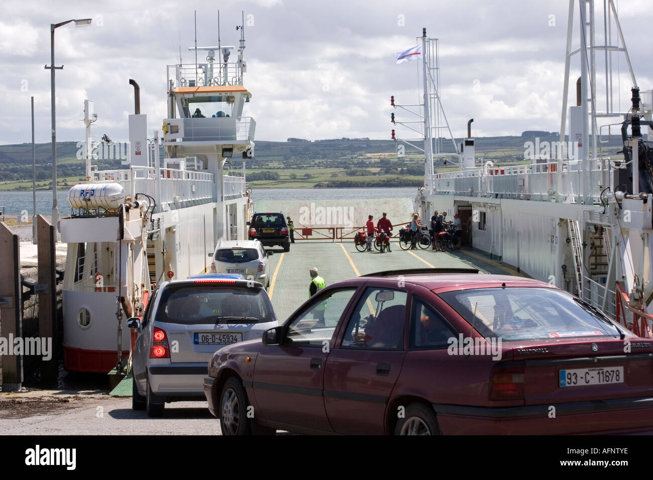 Boarding car ferry hi-res stock photography and images - Alamy