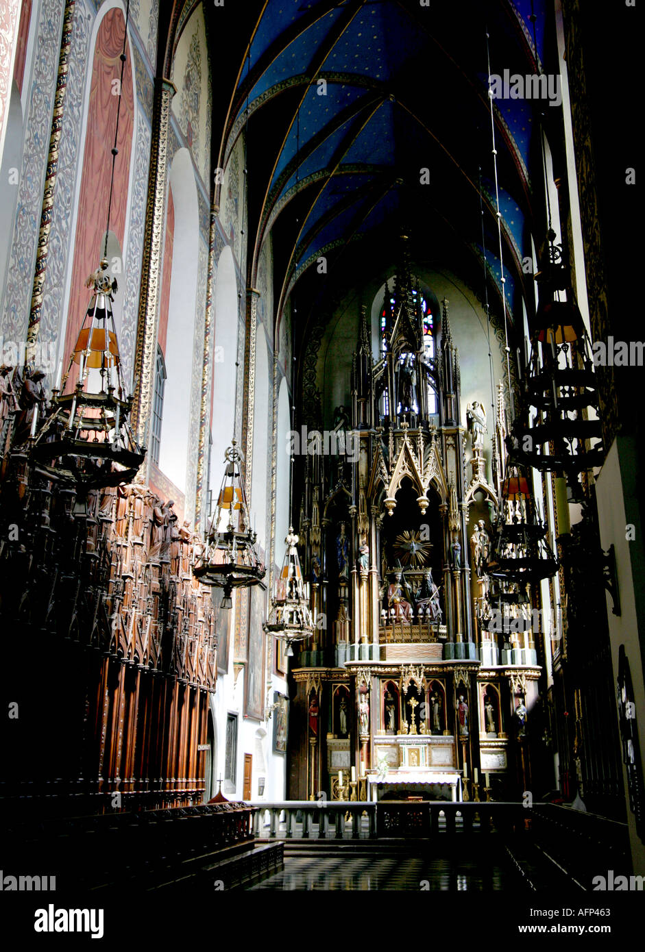 Dominican church interior hi-res stock photography and images - Alamy