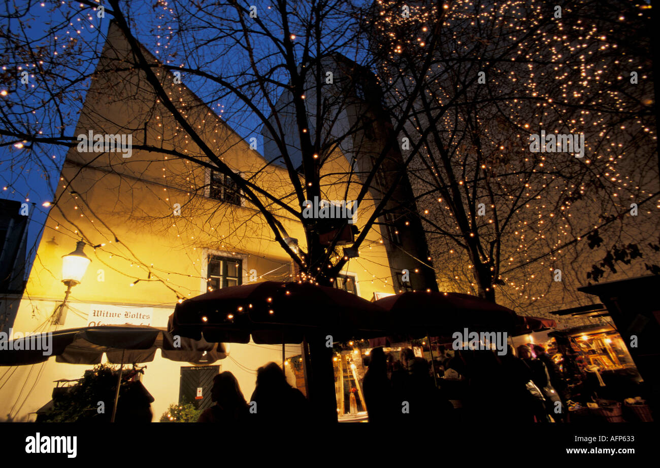 Christmas market at Spittelberg Vienna Stock Photo - Alamy