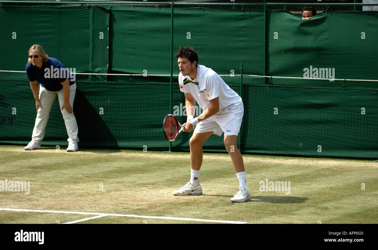 Spectator watching tennis match hi-res stock photography and images - Alamy