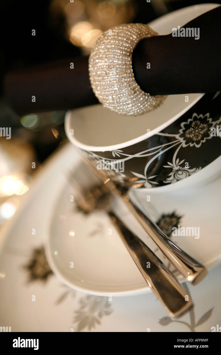 Dressed dining table hi-res stock photography and images - Alamy
