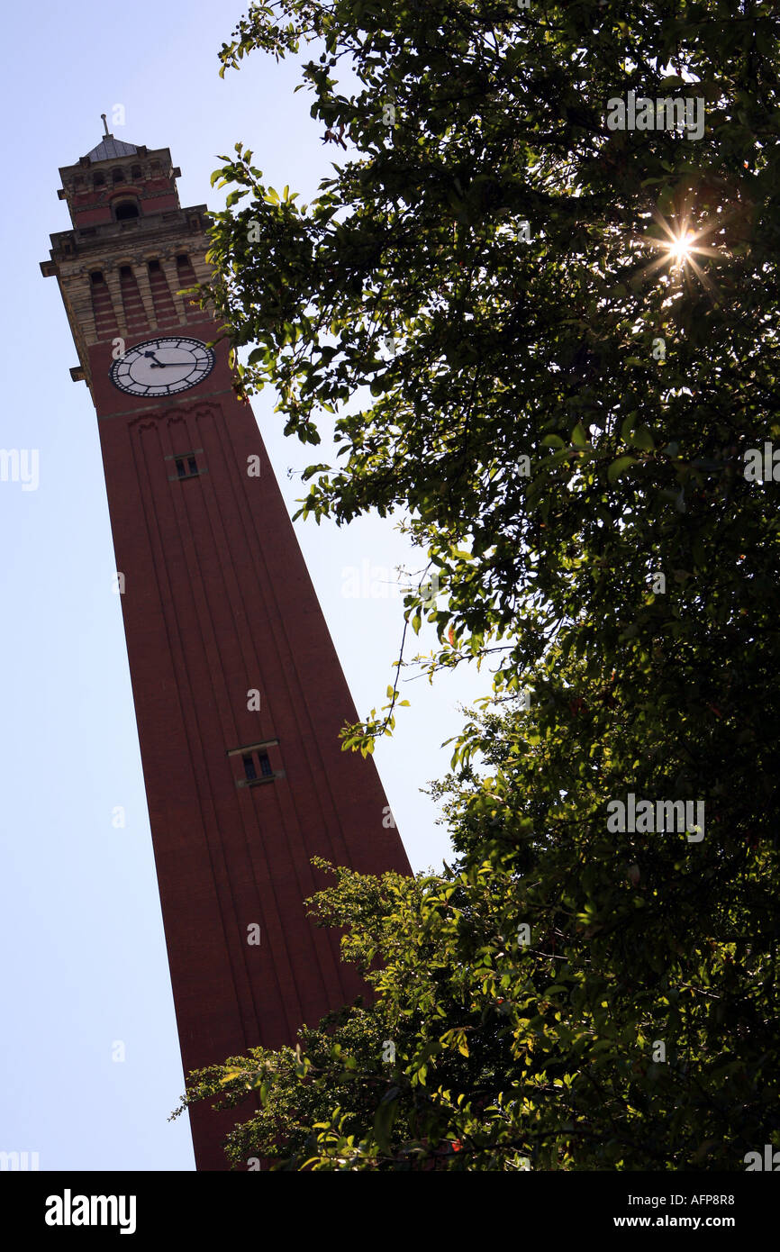 The University of Birmingham Clock Tower which can be seen for miles ...