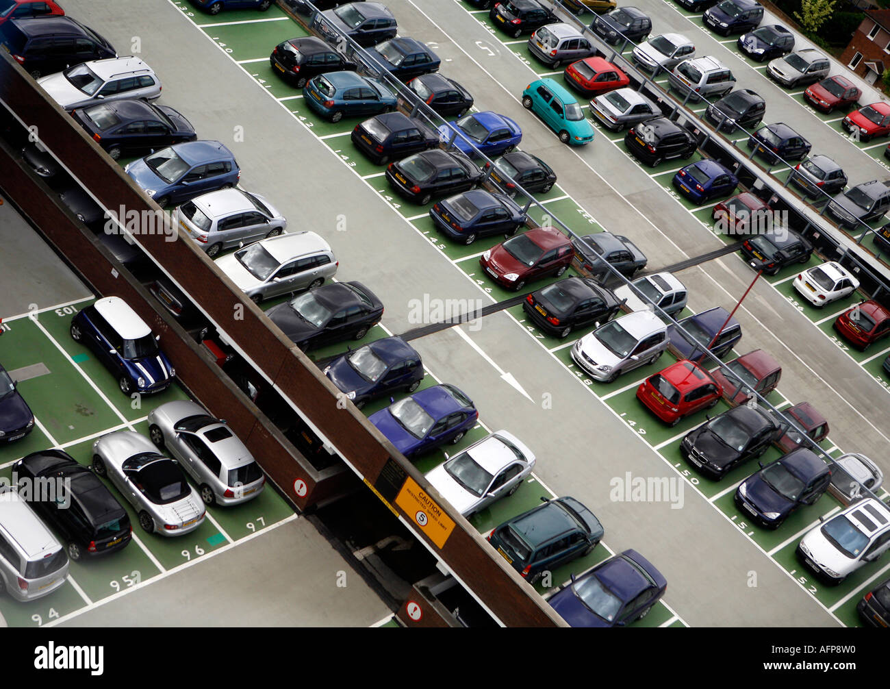 Numbered car spaces hi-res stock photography and images - Alamy