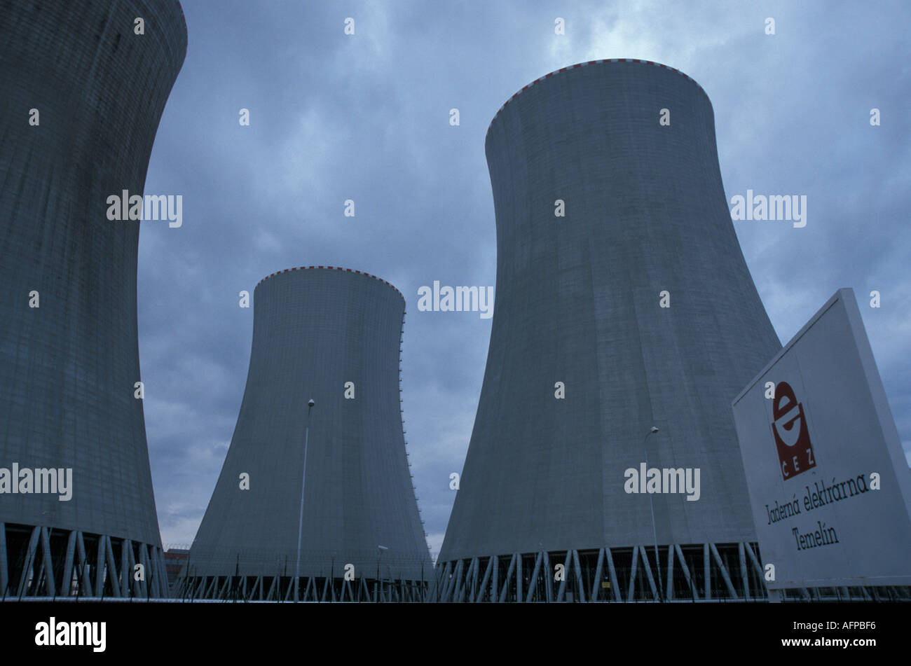 Czech Temelin nuclear power plant Stock Photo - Alamy