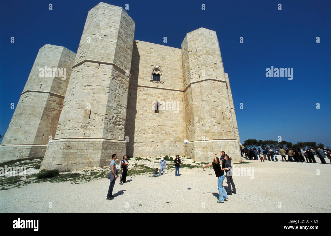 UNESCO World Heritage, Castel del Monte Stock Photo - Alamy