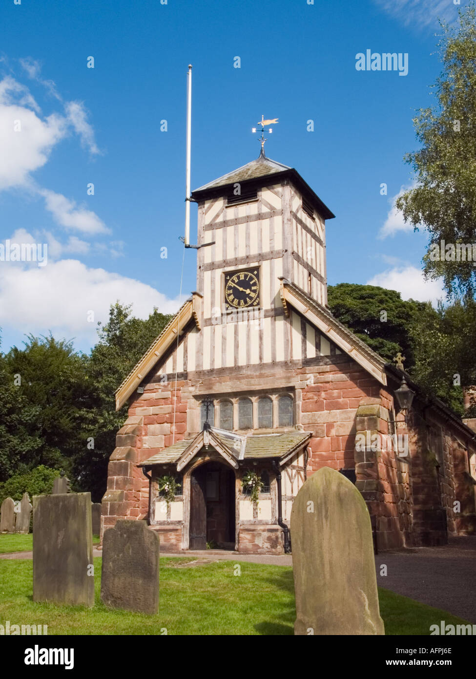 CHURCH of "ST MARY and ALL SAINTS" Whitmore Staffordshire England UK ...